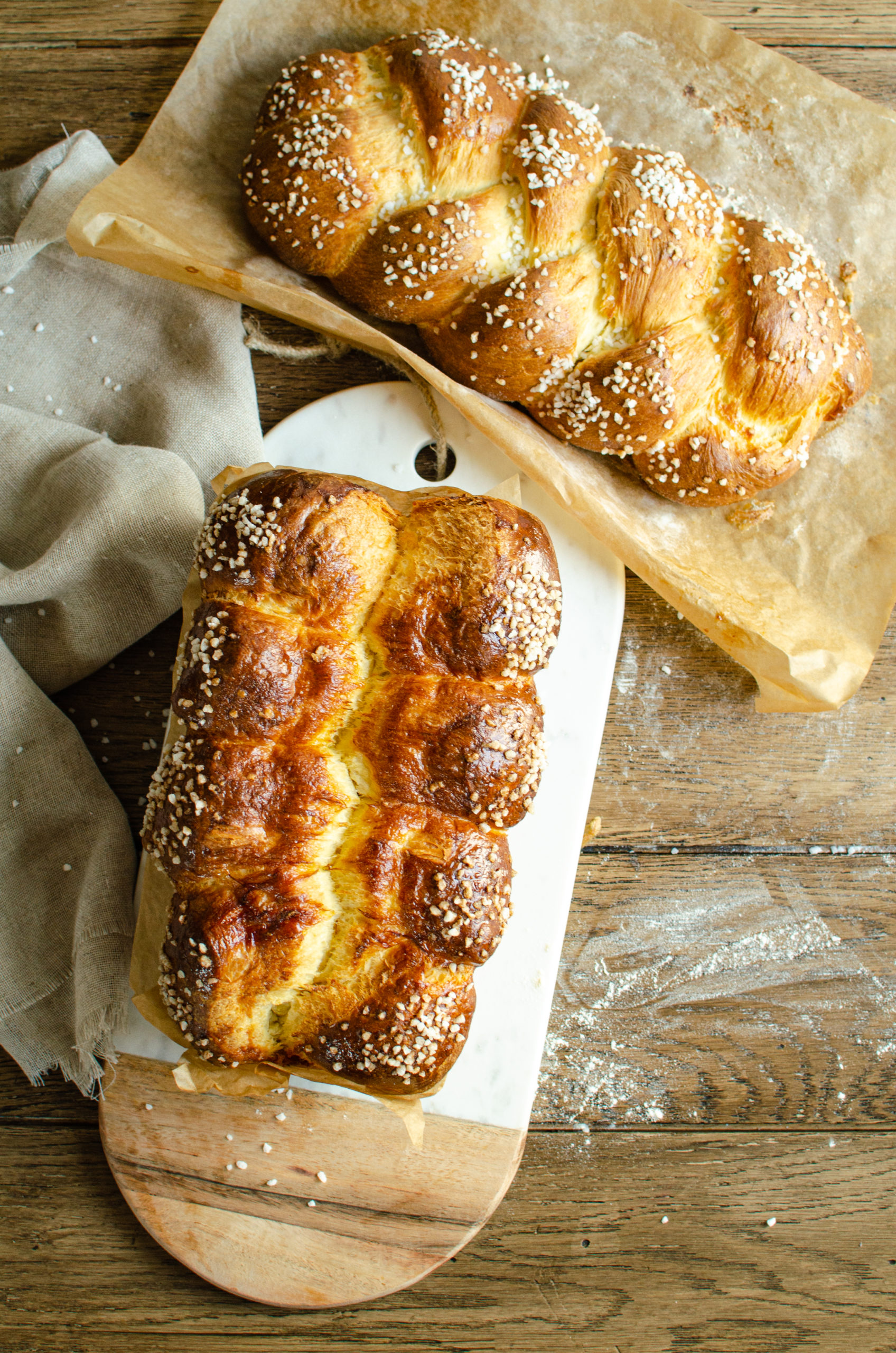 Brioche au sucre perlé - Dites Vanille