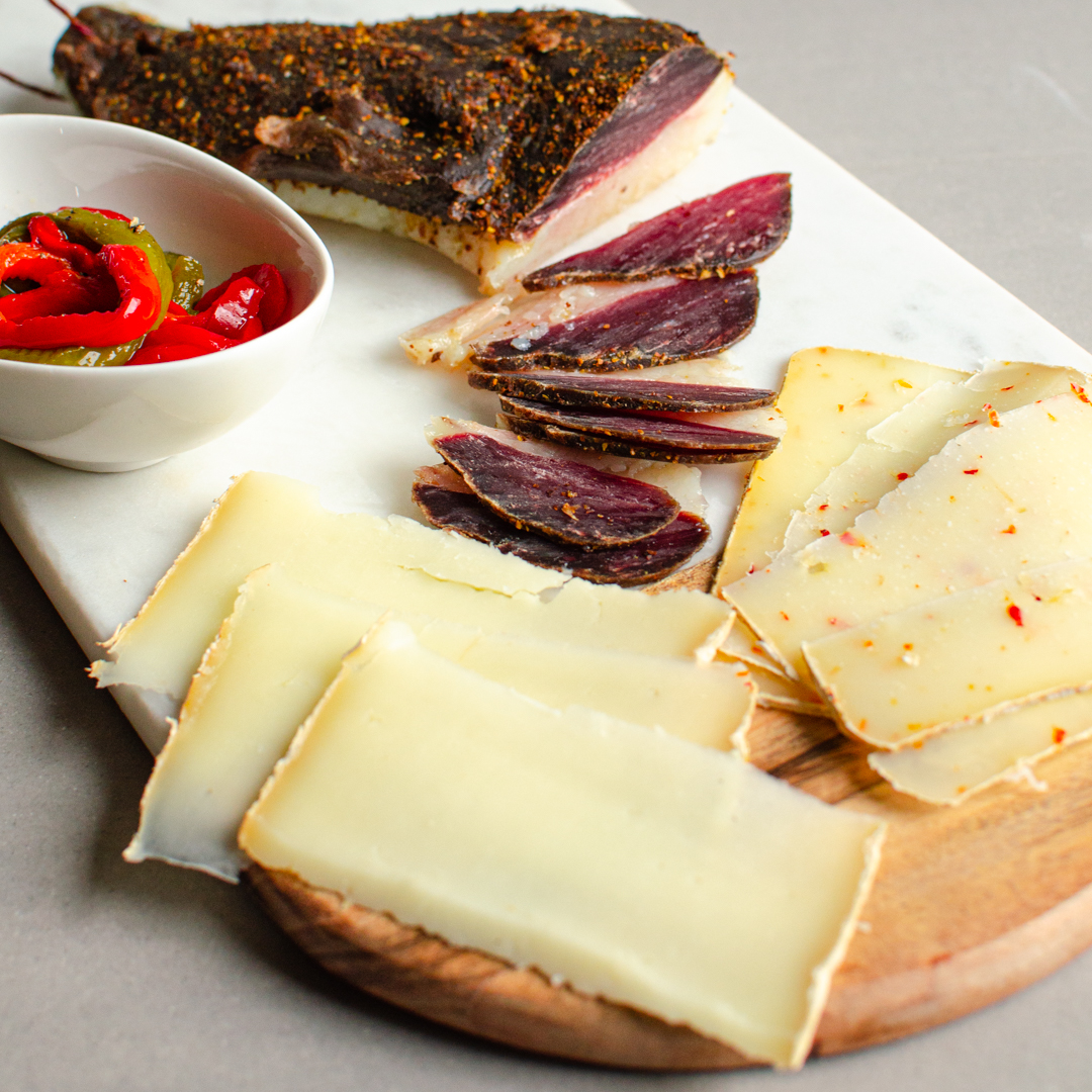 Magret de canard séché au piment d'Espelette et sa tartine inspiration ...